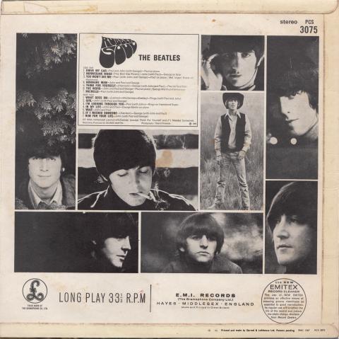 THE BEATLES DISCOGRAPHY HOLLAND 1965 12 03 - 1965 - RUBBER SOUL - PCS ...
